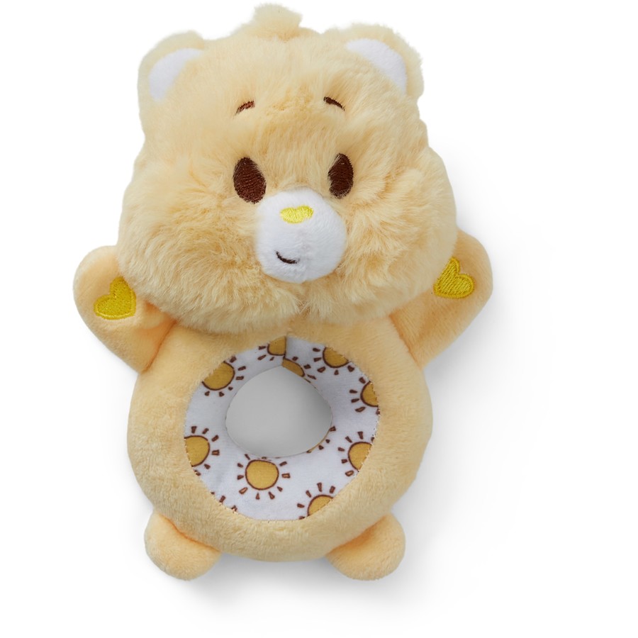 Buy Care Bears Ring Rattle - Funshine Bear - MyDeal Australia
