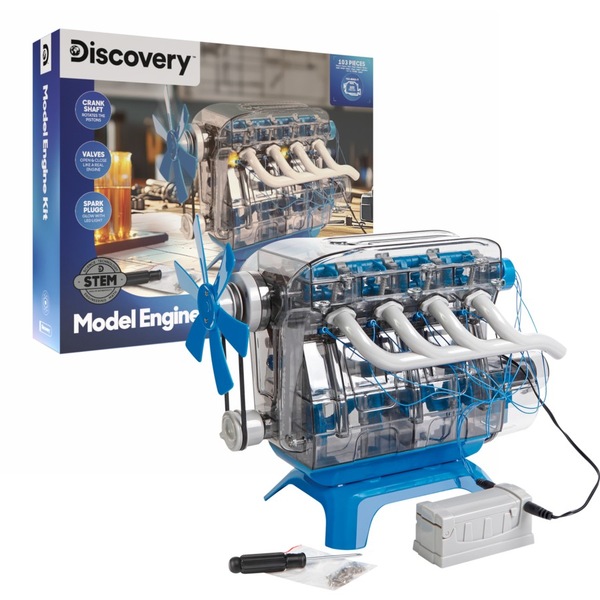 Buy Discovery Mindblown Kids Model Engine Kit - MyDeal Australia