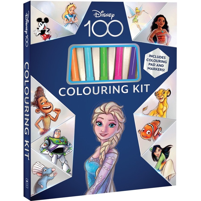 Buy Disney 100 Colouring Kit - MyDeal