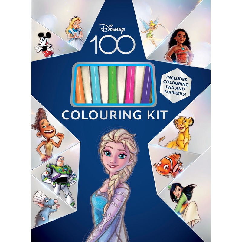 Buy Disney 100 Colouring Kit - MyDeal