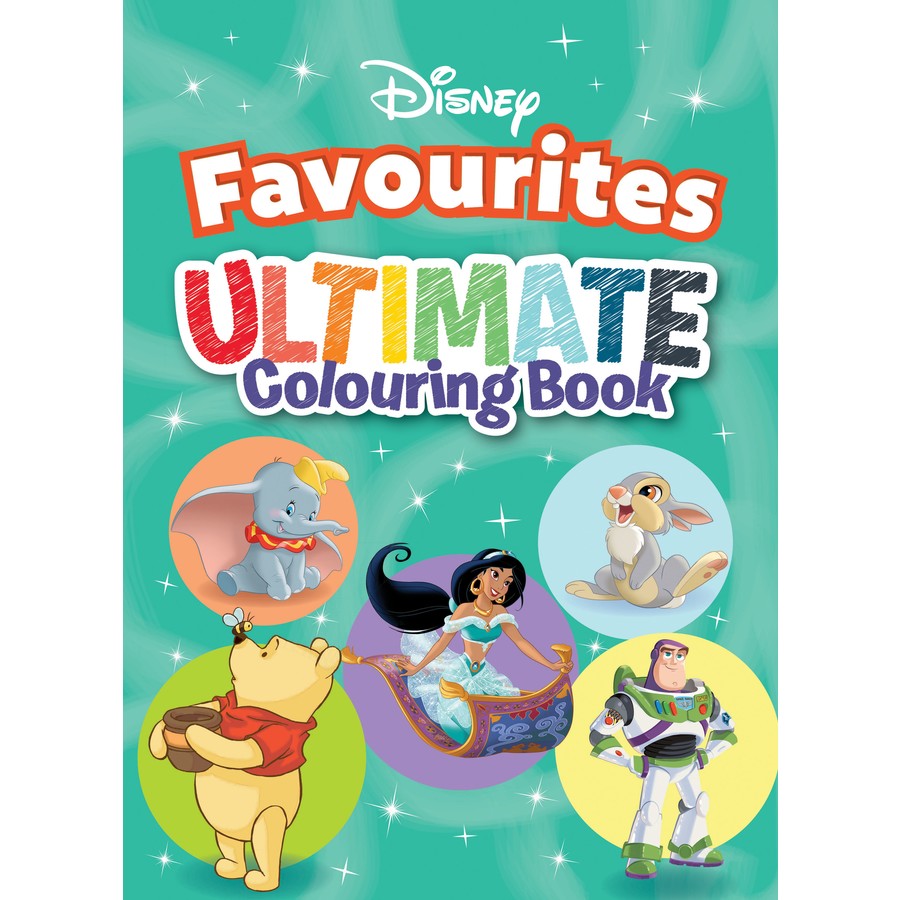 Buy Disney Favourites: Ultimate Colouring Book - MyDeal Australia