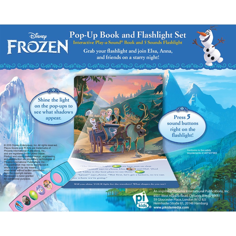 Buy Disney Frozen Glow Little Flashlight and Book Boxset - MyDeal