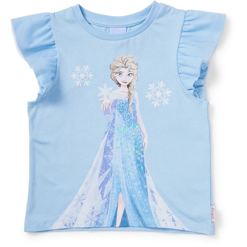 Buy Disney Kids Frozen Elsa Tee - Blue - MyDeal