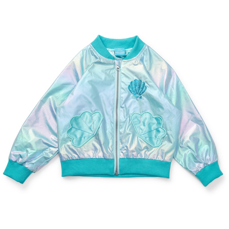 Buy Disney Kids Little Mermaid Jacket - Mint - MyDeal Australia