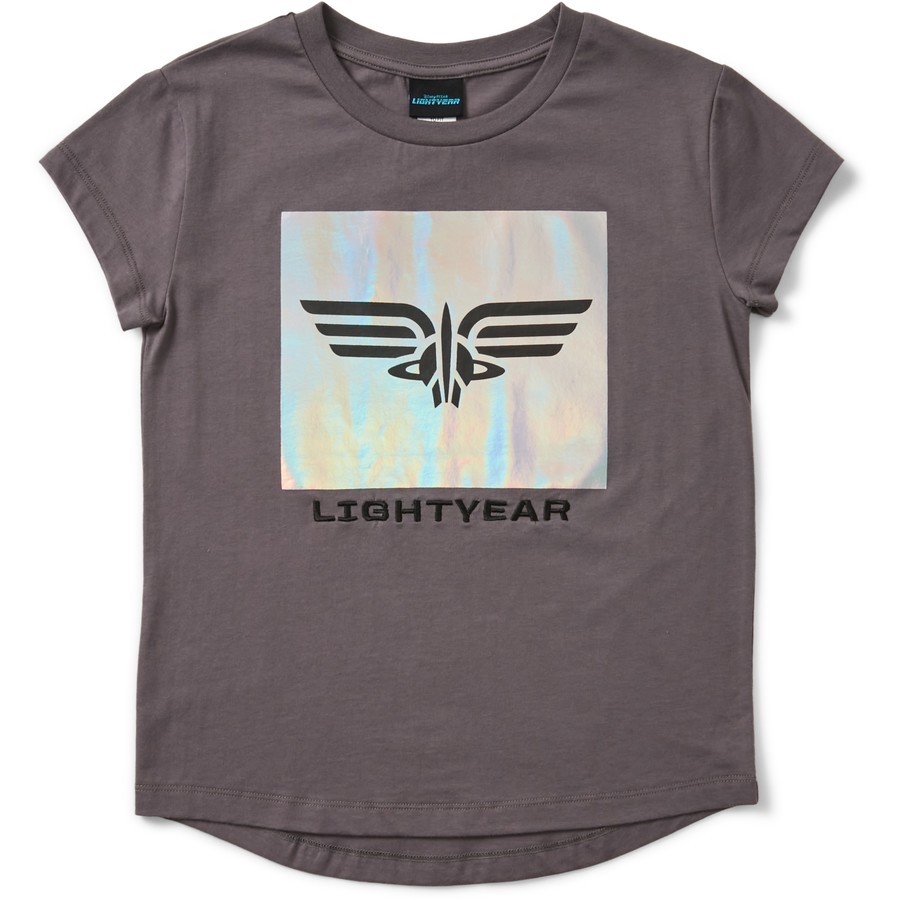 Buy Disney Pixar Girls Buzz Lightyear Graphic Tee - Dark Grey - MyDeal ...