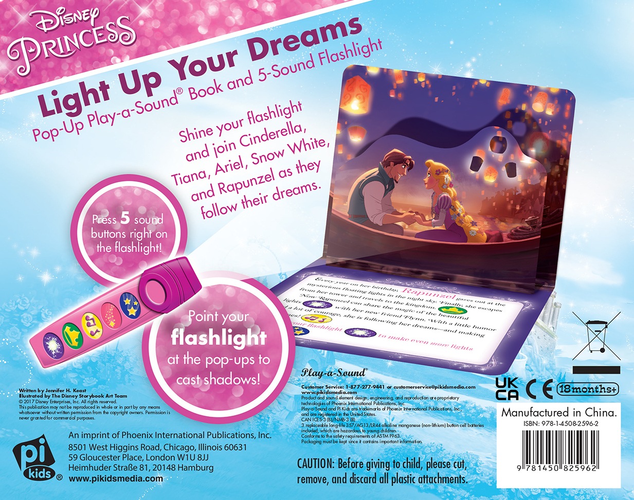 Buy Disney Princess: Delightful Dreams Little Flashlight and Book Box ...
