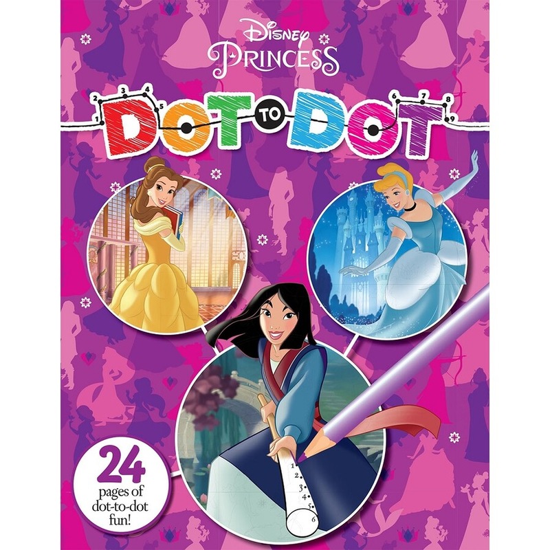 Buy Disney Princess Dot-to-Dot - MyDeal