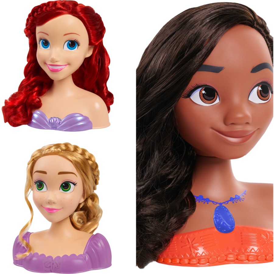 Buy Disney Princess Small Styling Head - Assorted* - MyDeal Australia