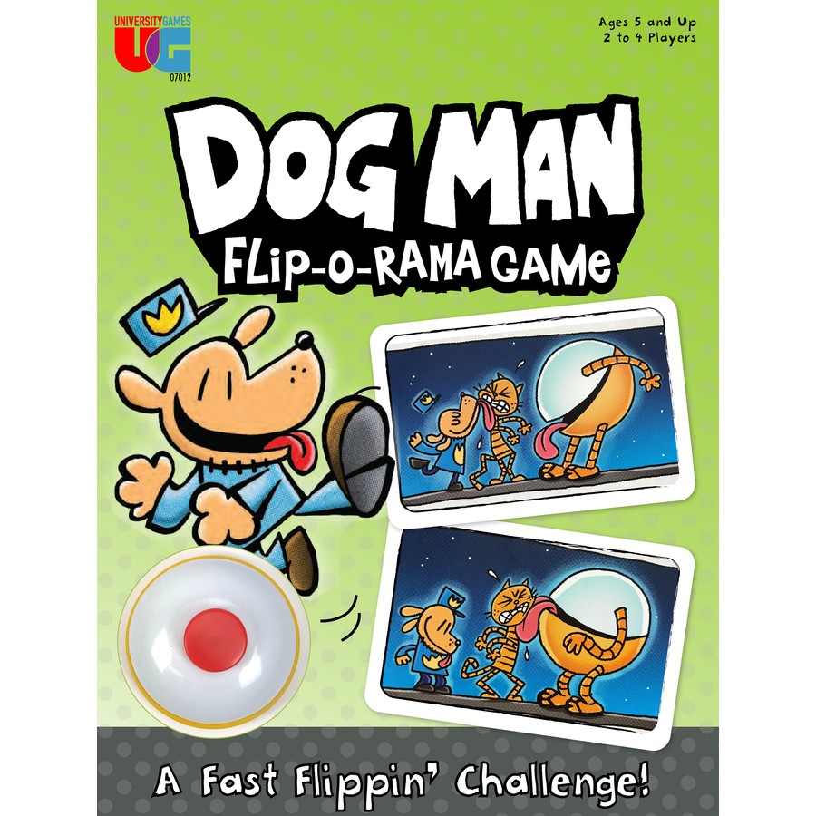 Buy Dog Man Flip-O-Rama Game - MyDeal Australia