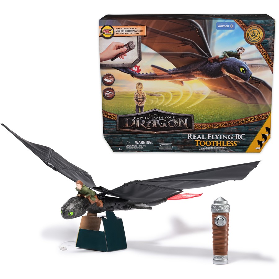 Buy How To Train Your Dragon Real Flying Toothless Remote Control ...