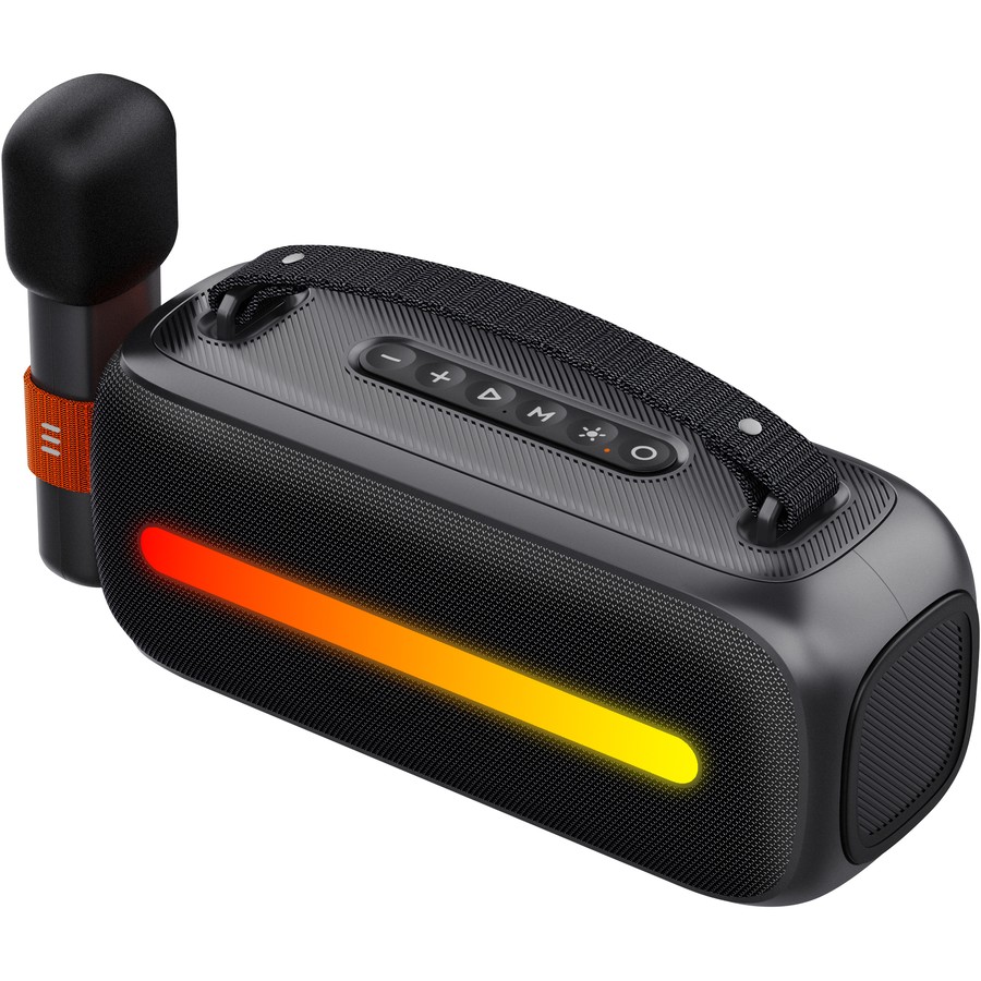 Buy EKO Portable Karaoke Bluetooth Speaker with LED Lights & Wireless ...