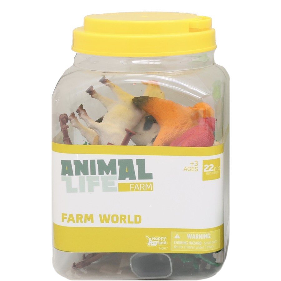 Buy Farm World Animal Jar Set 22 Piece - MyDeal Australia