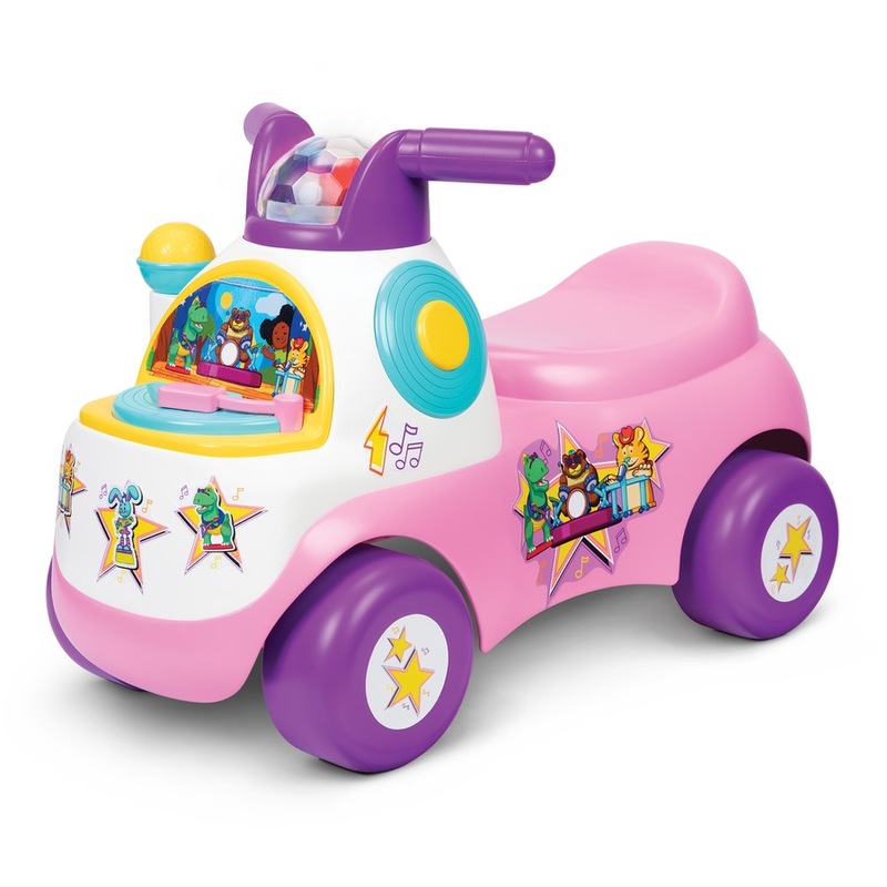Buy Fisher-Price Little People Movin N Groovin Pink Ride On with Lights ...