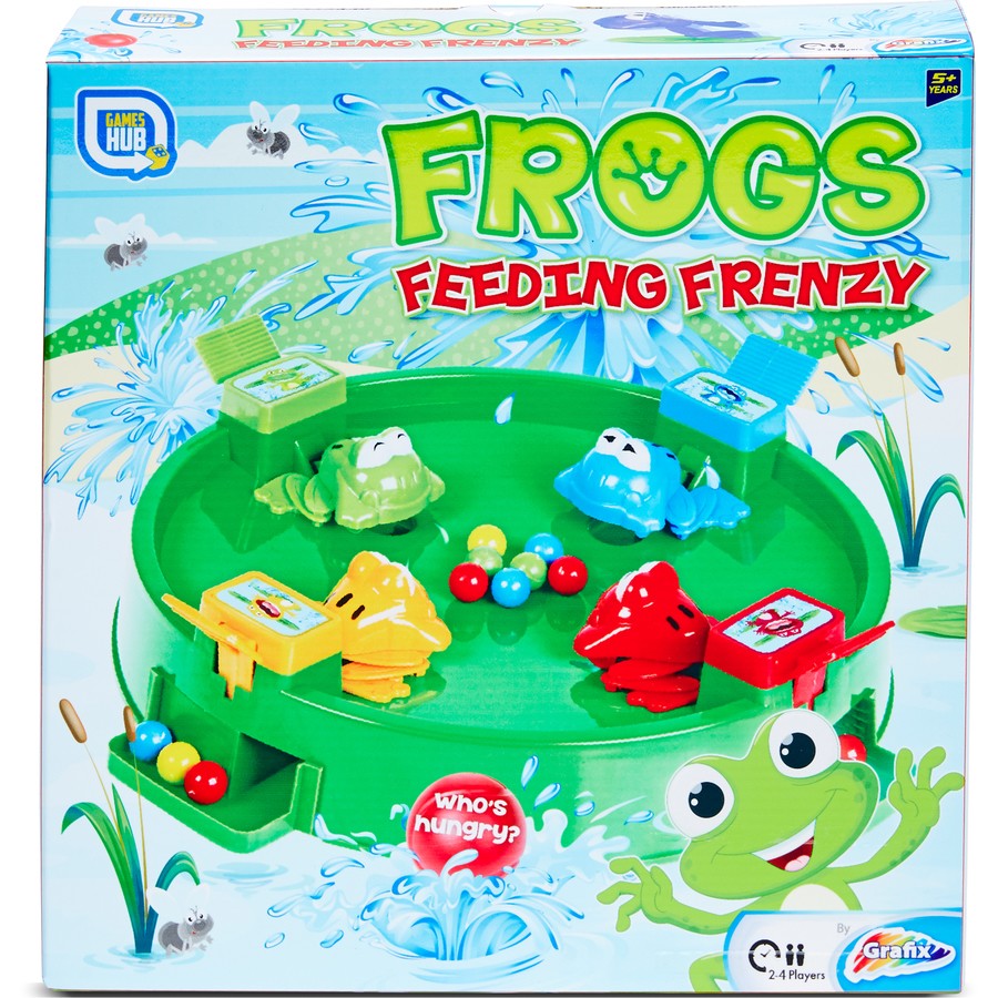 Buy Frogs Feeding Frenzy - MyDeal Australia