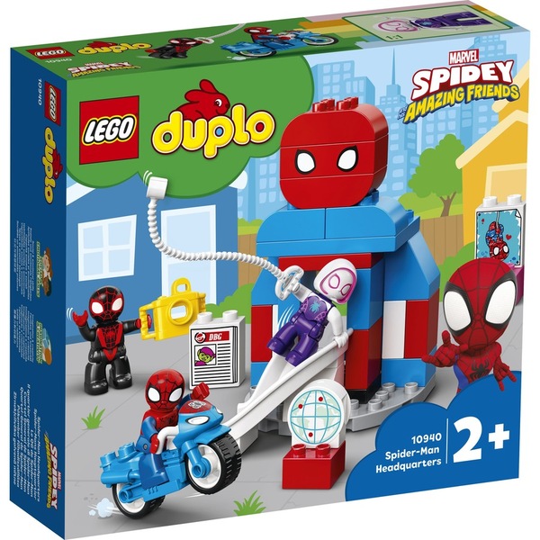 Buy LEGO DUPLO Super Heroes Spider-Man Headquarters 10940 - MyDeal ...