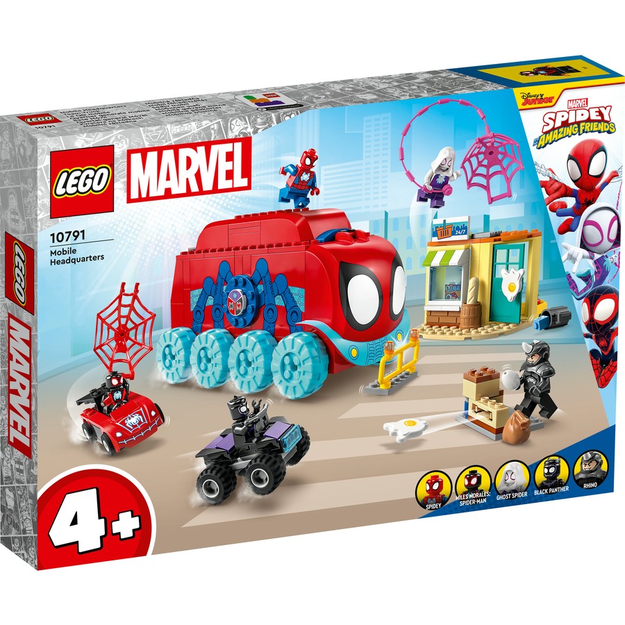Buy LEGO Super Heroes Marvel Team Spidey's Mobile Headquarters 10791 ...