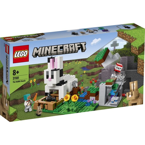 Buy LEGO Minecraft The Rabbit Ranch 21181 - MyDeal Australia