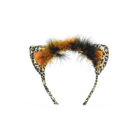 Buy Leopard Cat Ears - Brown - MyDeal Australia
