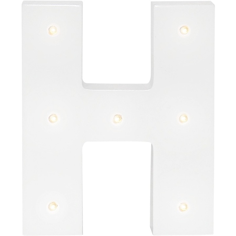 Buy Light Up Letter H - MyDeal