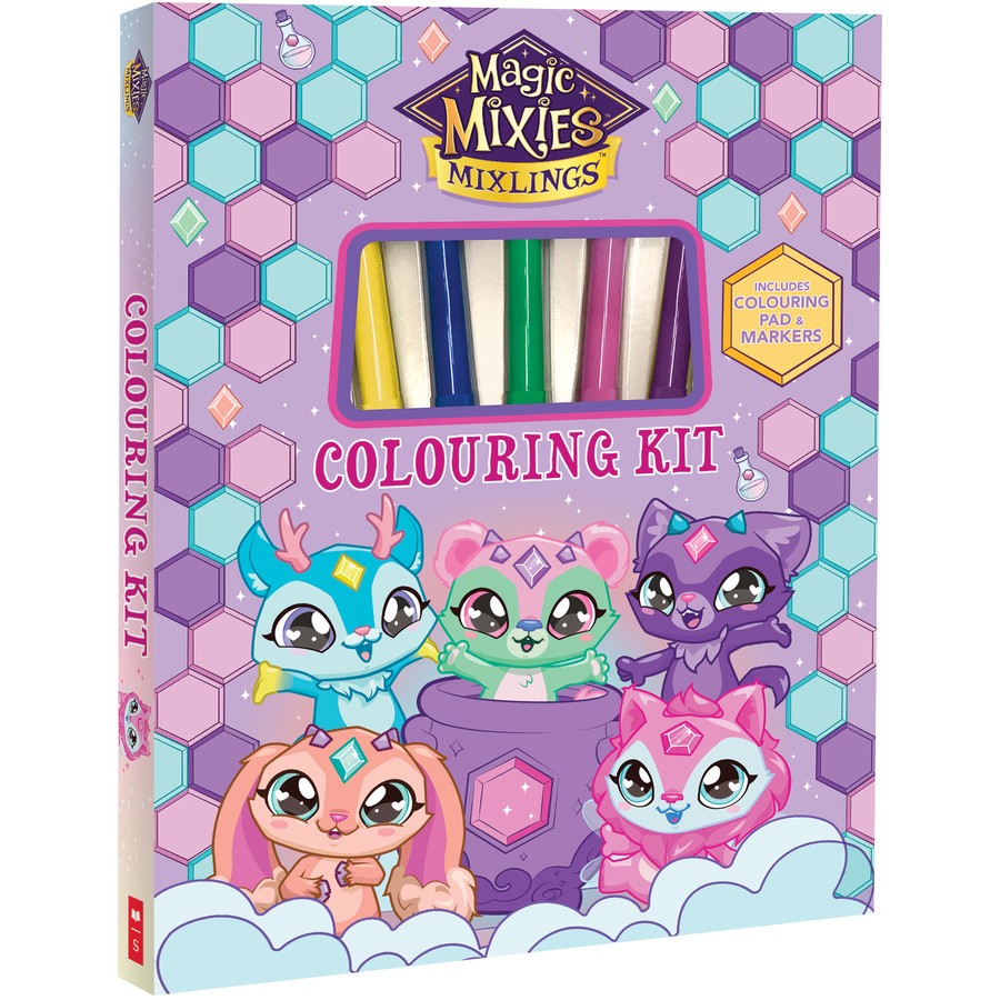 Buy Magic Mixies Mixlings Colouring Kit - MyDeal Australia