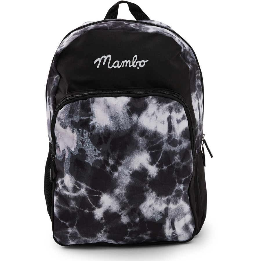 Buy Mambo Tie Dye Backpack - Black/White - MyDeal Australia