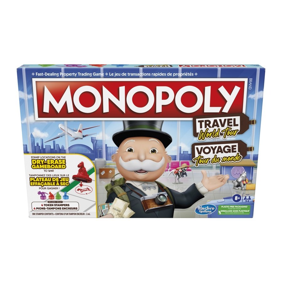 Buy Monopoly Travel World Tour - MyDeal Australia