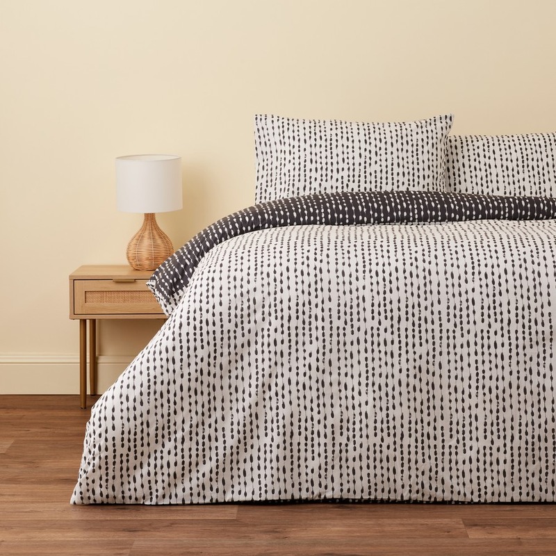 Buy Openook 180 Thread Count Quilt Cover Set - Watercolour Spot - MyDeal