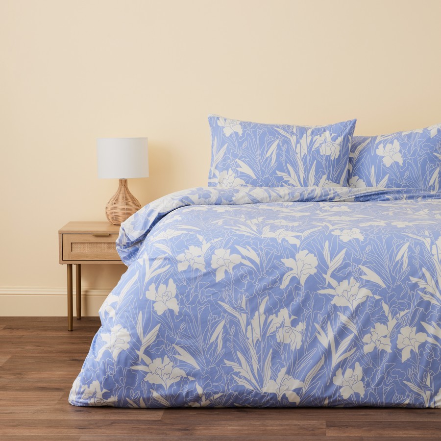 Buy Openook 180TC Quilt Cover Set - Middletown Blossom - MyDeal Australia