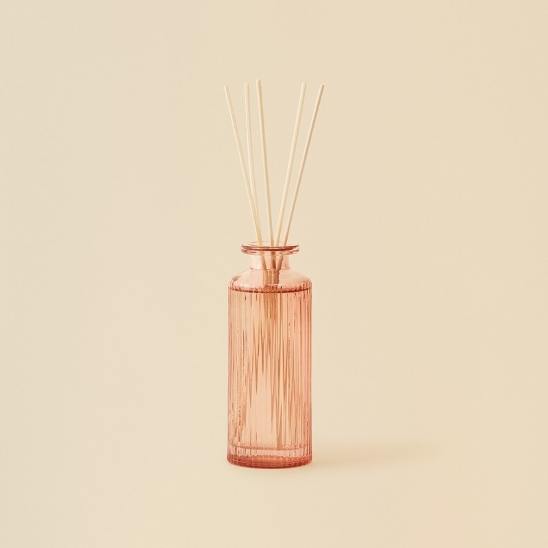 Buy Openook Ribbed Glass Reed Diffuser Set 130ml - Wild Spring Flora ...
