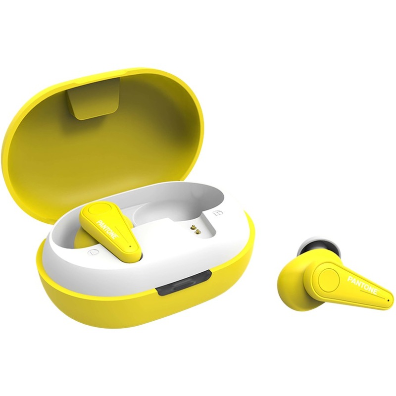Buy Pantone True Wireless Earbuds - Yellow - MyDeal