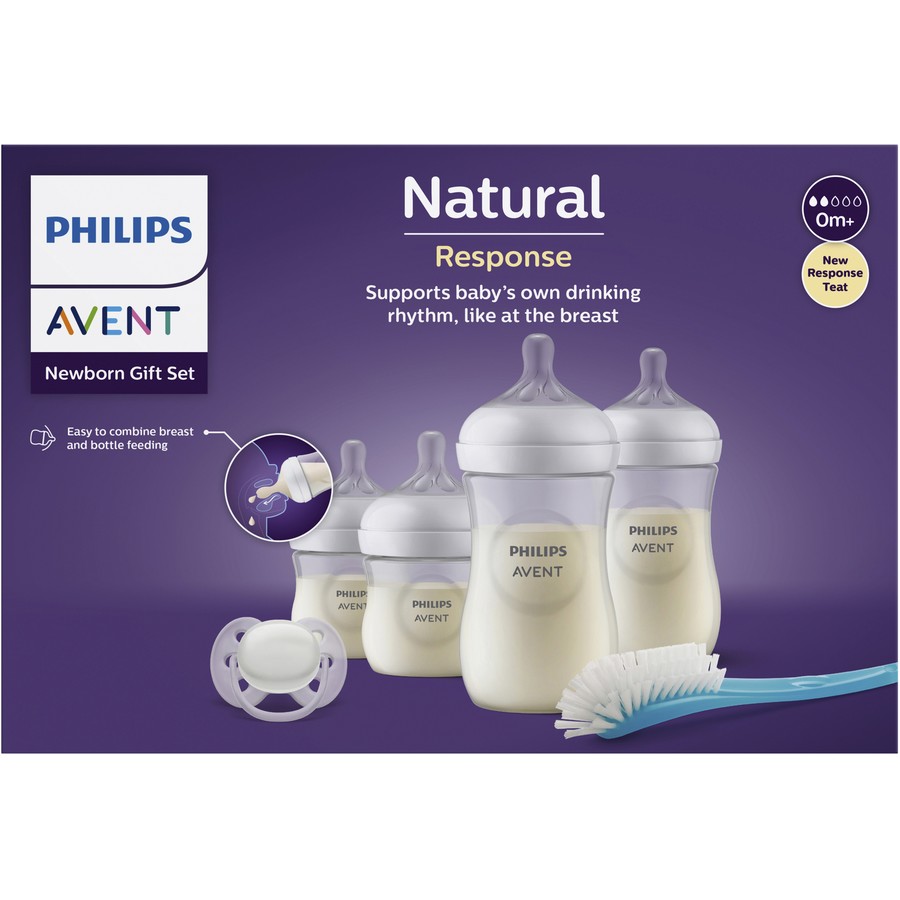 Buy Philips Avent Baby Bottle Starter Set 4 Pack - SCD838/11 - MyDeal ...