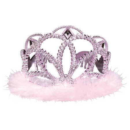 Buy Plastic Tiara - Iridescent Pink - MyDeal Australia