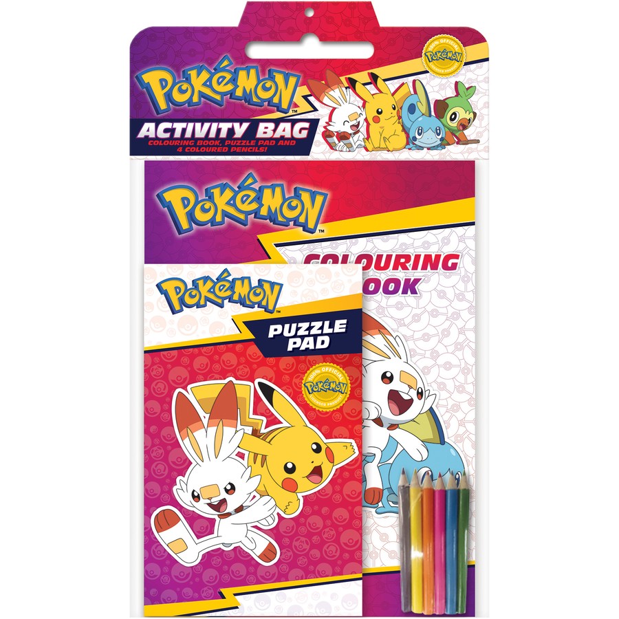 Buy Pokemon: Activity Bag - MyDeal Australia