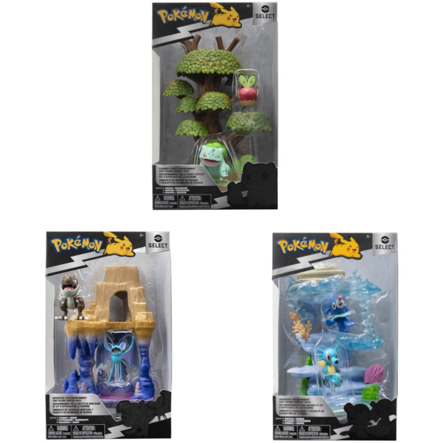 Buy Pokemon Select 15cm Environment Figure Pack - Assorted* - MyDeal ...