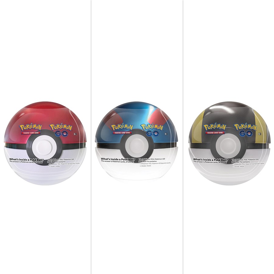 Buy Pokemon TCG: Pokemon Go Pokeball Tin - Assorted* - MyDeal Australia