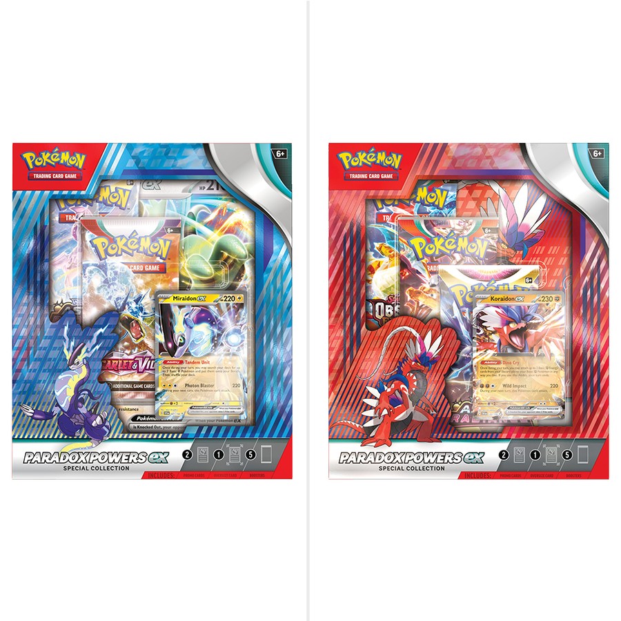 Buy Pokemon Trading Card Game Paradox Powers ex Special Collection ...