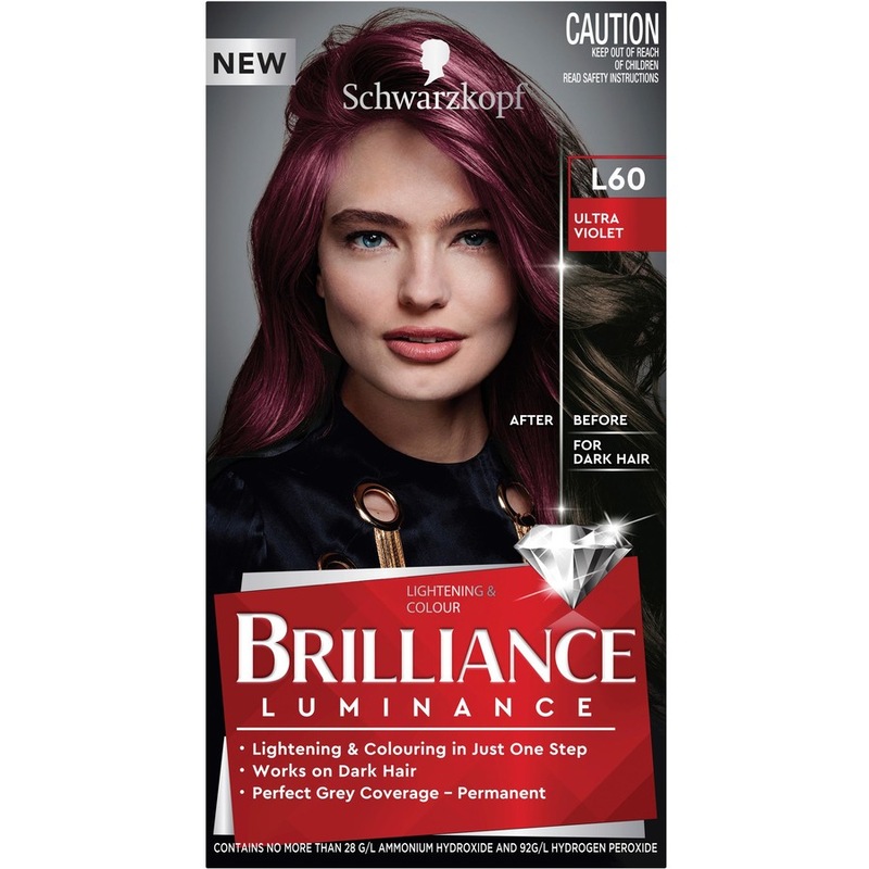 Buy Schwarzkopf Brilliance Permanent Hair Colour - Ultra Violet - MyDeal