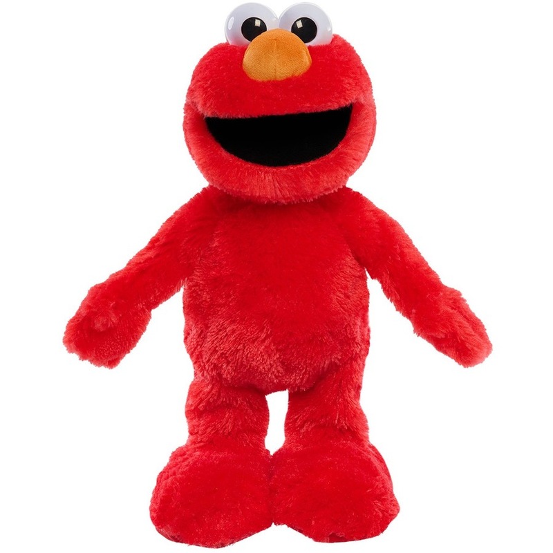 Buy Sesame Street Elmo Slide Plush 38cm - MyDeal