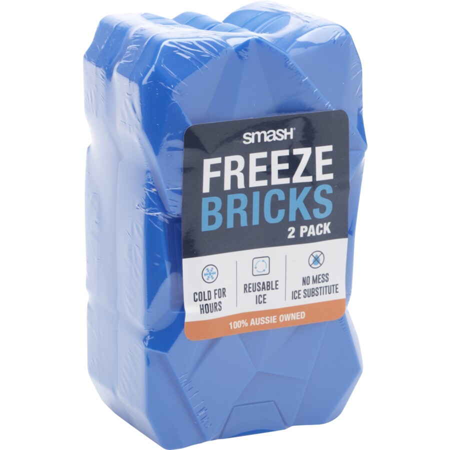 Buy Smash Freeze Brick Small 2 Pack-Blue - MyDeal Australia