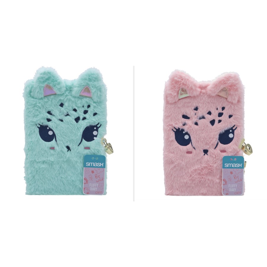 Buy Smash Wild Child Furry Diary - Assorted* - MyDeal Australia