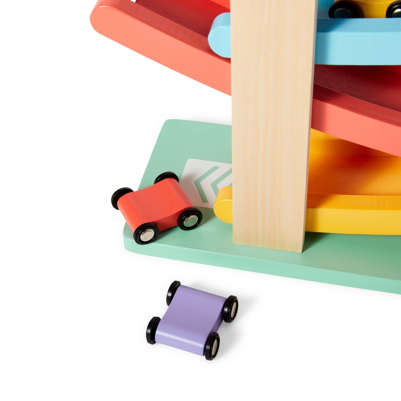Buy Somersault Wooden Car Ramp Race Track - MyDeal