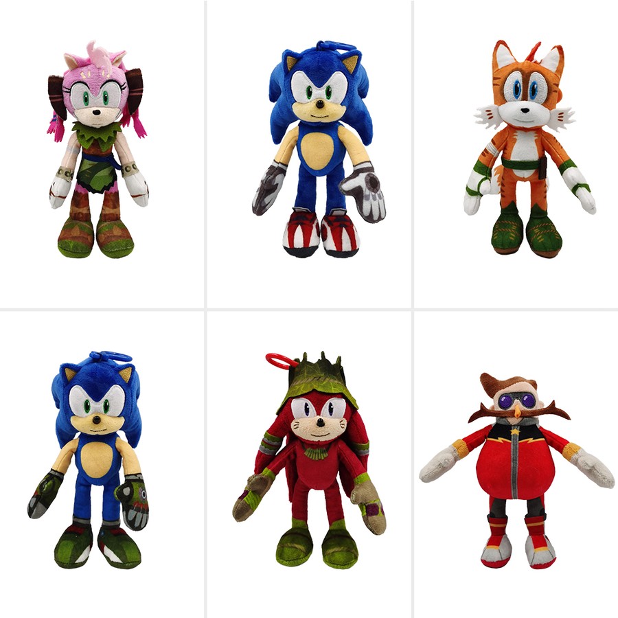Buy Sonic Prime 15cm Clip On Plush - Assorted* - MyDeal Australia