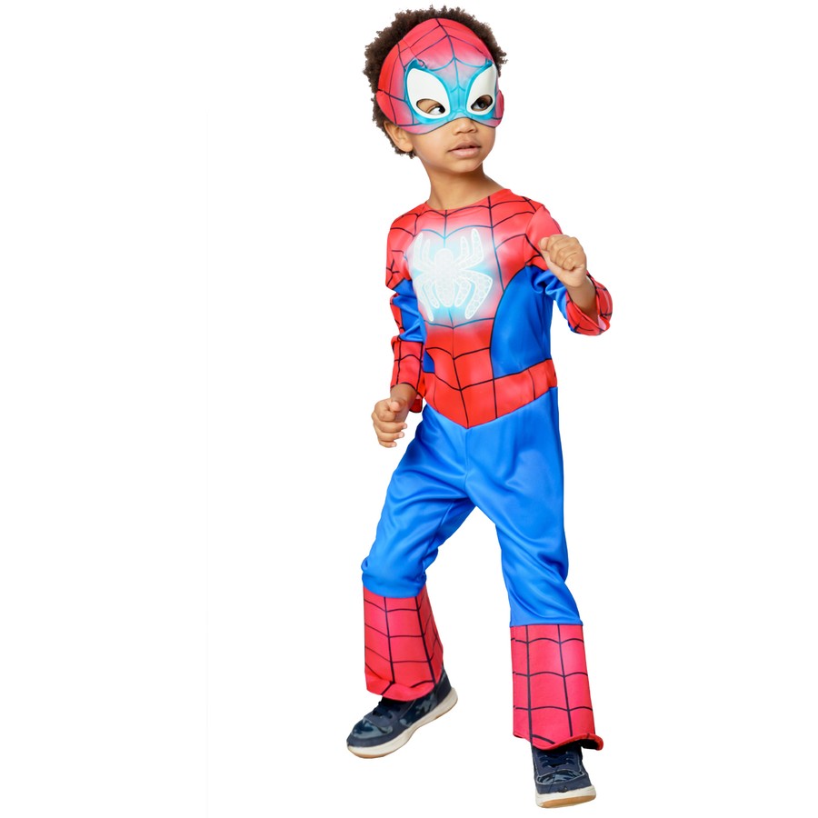 Buy Spider-Man Spidey Deluxe Toddlers Costume - MyDeal Australia