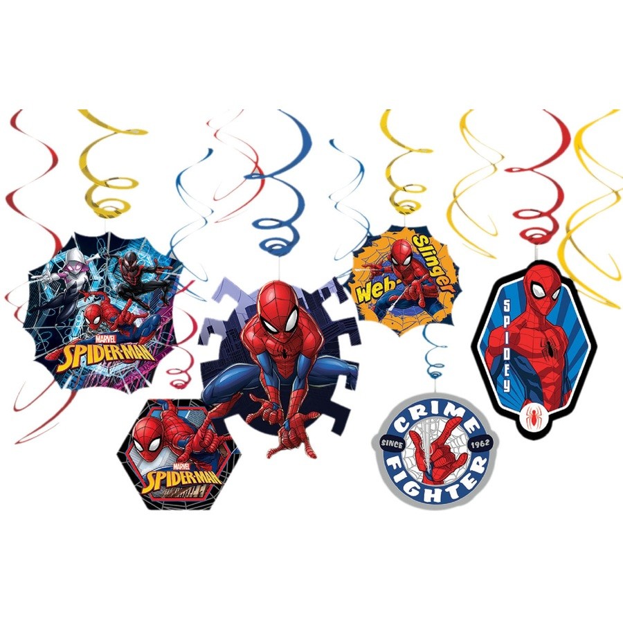 Buy Spider-Man Webbed Wonder Swirl Value Pack - 6 Pack - MyDeal Australia