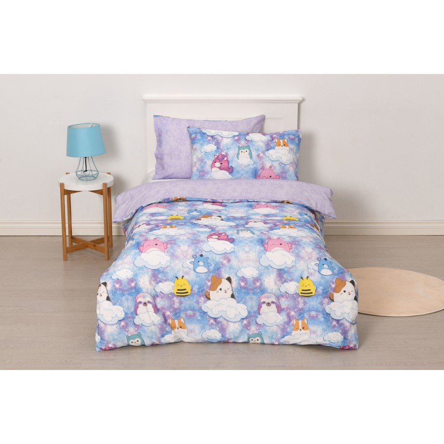 Buy Squishmallows Squish Squad Quilt Cover Set - Single Bed - MyDeal ...