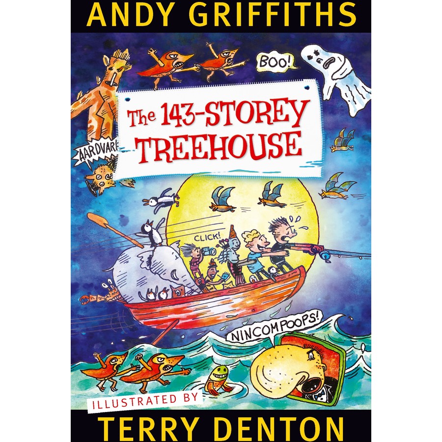 Buy The 143-Storey Treehouse by Andy Griffiths - MyDeal Australia
