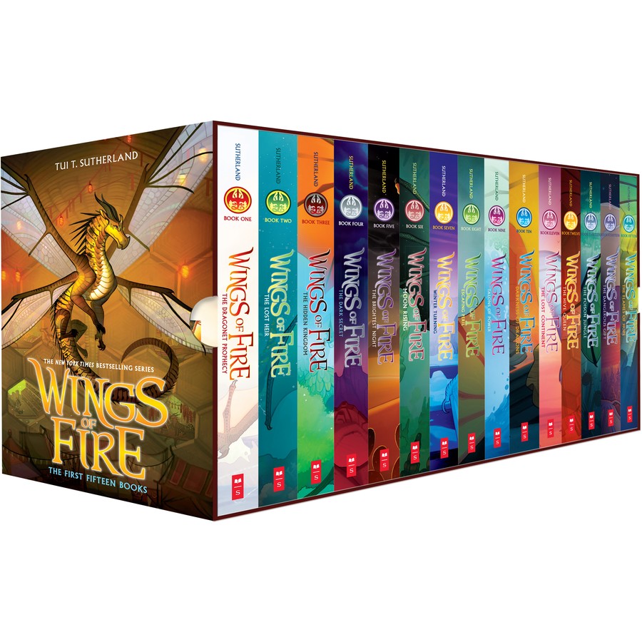 Buy The First Fifteen Books (Wings of Fire Book 1-15) by Tui T ...