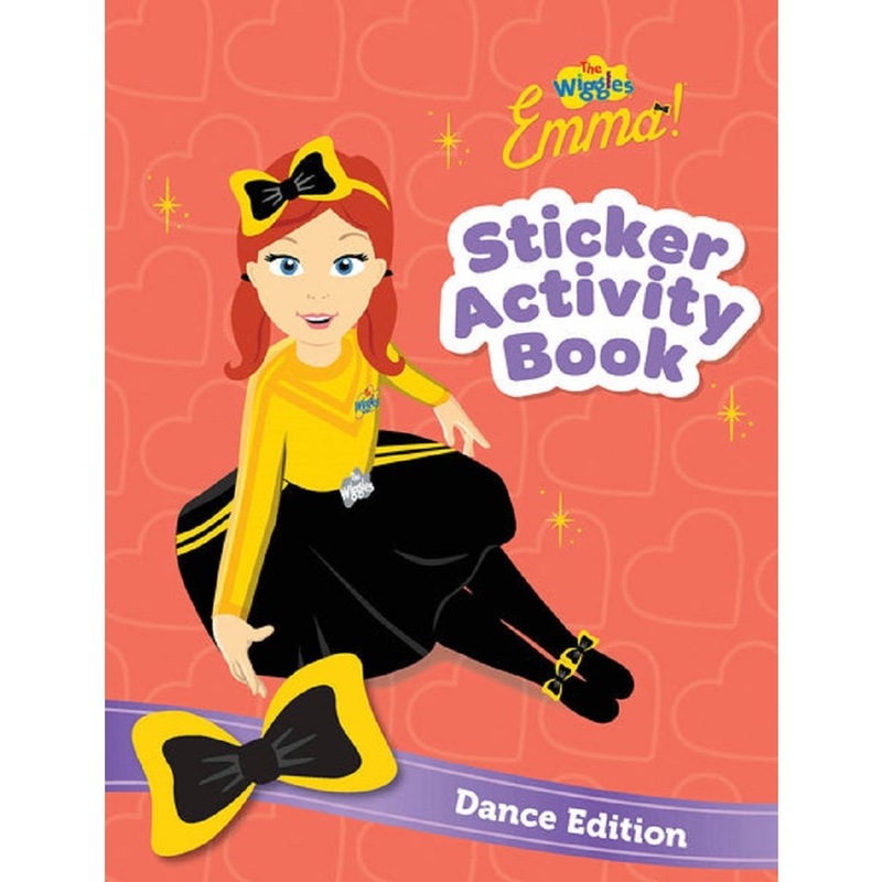 The Wiggles Emma Sticker Activity Book Dance Edition Mydeal