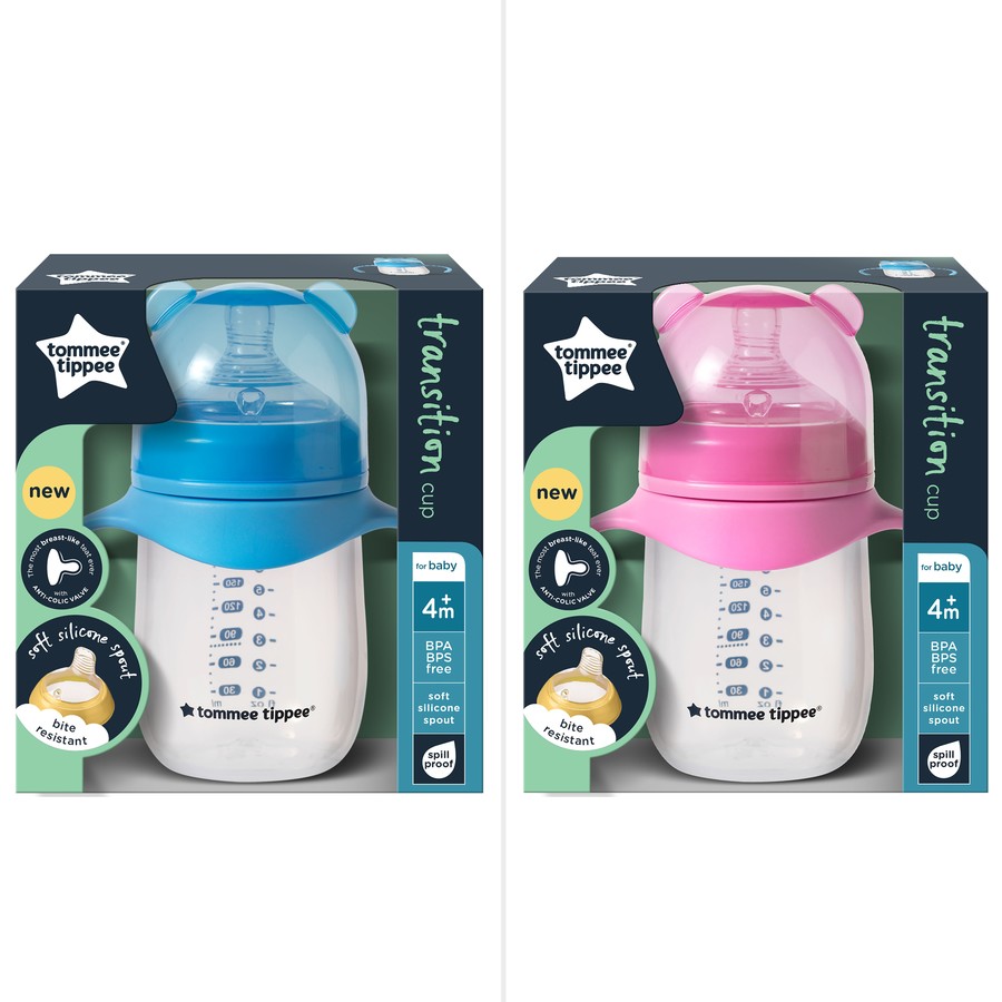 Buy Tommee Tippee Transition Cup 180ml 4m+ - Assorted* - MyDeal Australia