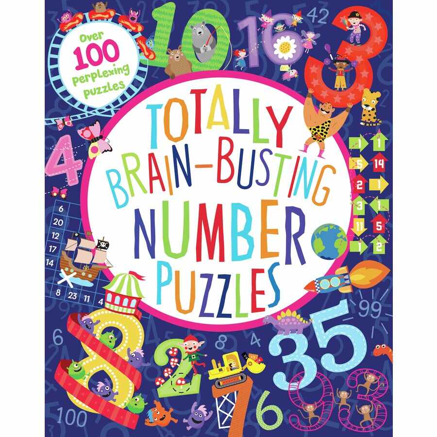 Buy Totally Brain-Busting Number Puzzles - MyDeal Australia